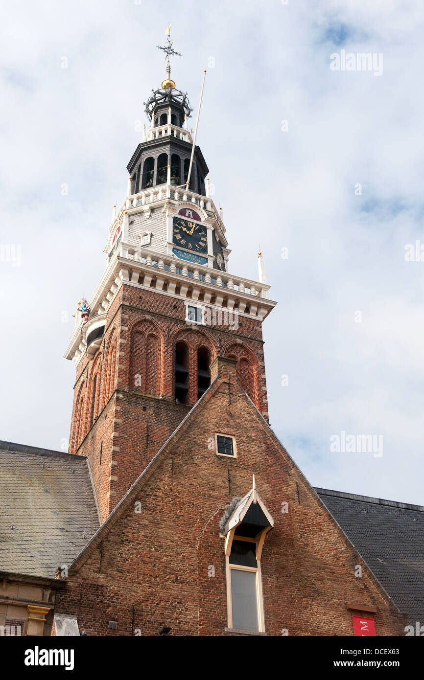 Tower in Dutch Alkmaar Stock Photo - Alamy