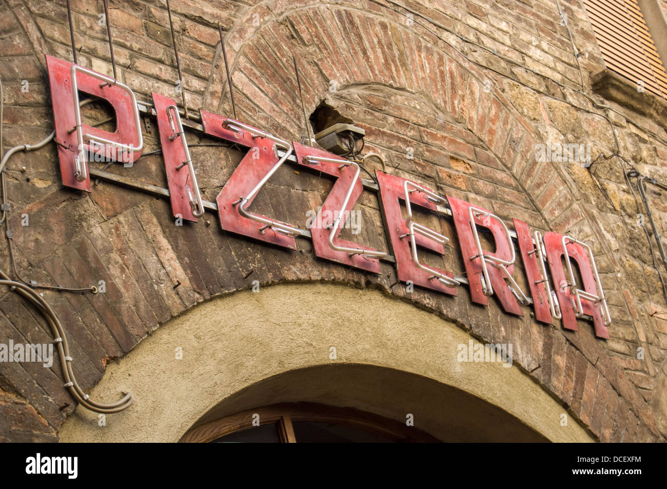 Pizzeria Sign High Resolution Stock Photography and Images - Alamy
