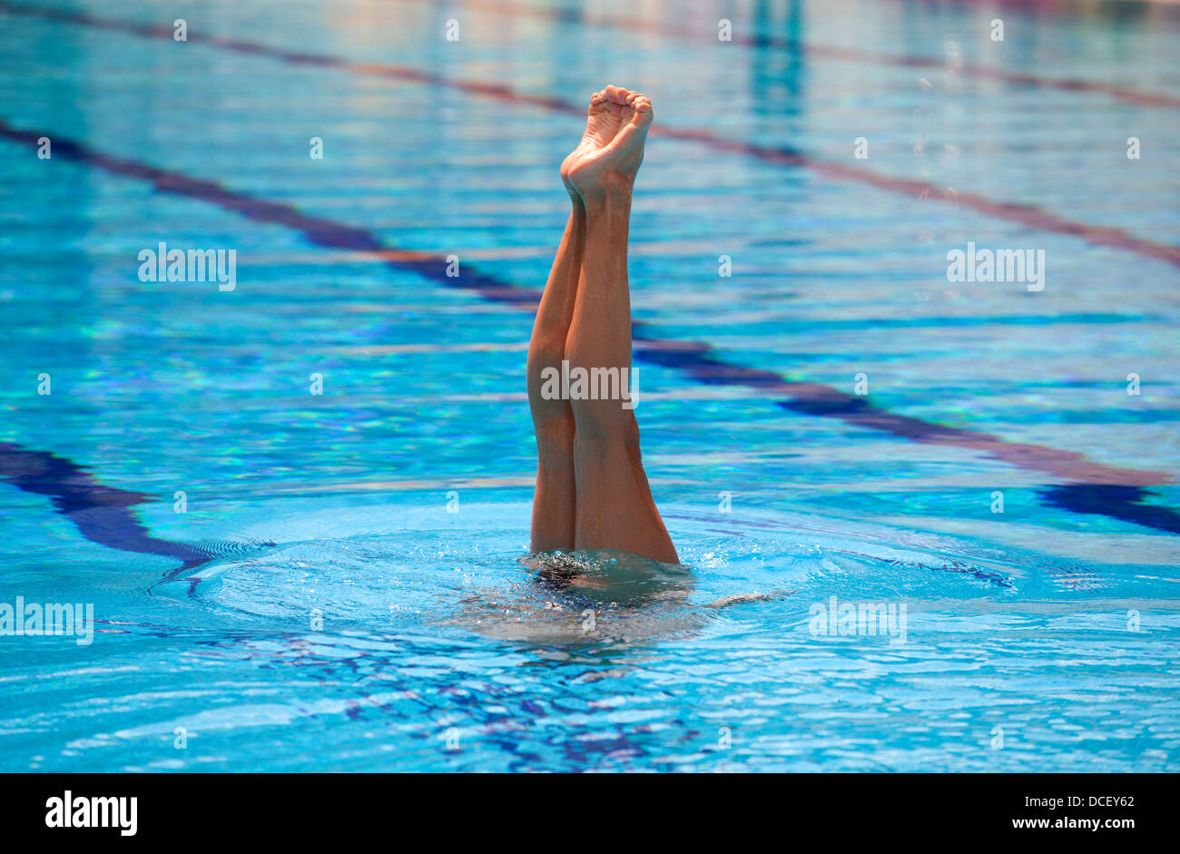 Synchronized Swimming Feet High Resolution Stock Photography and Images ...