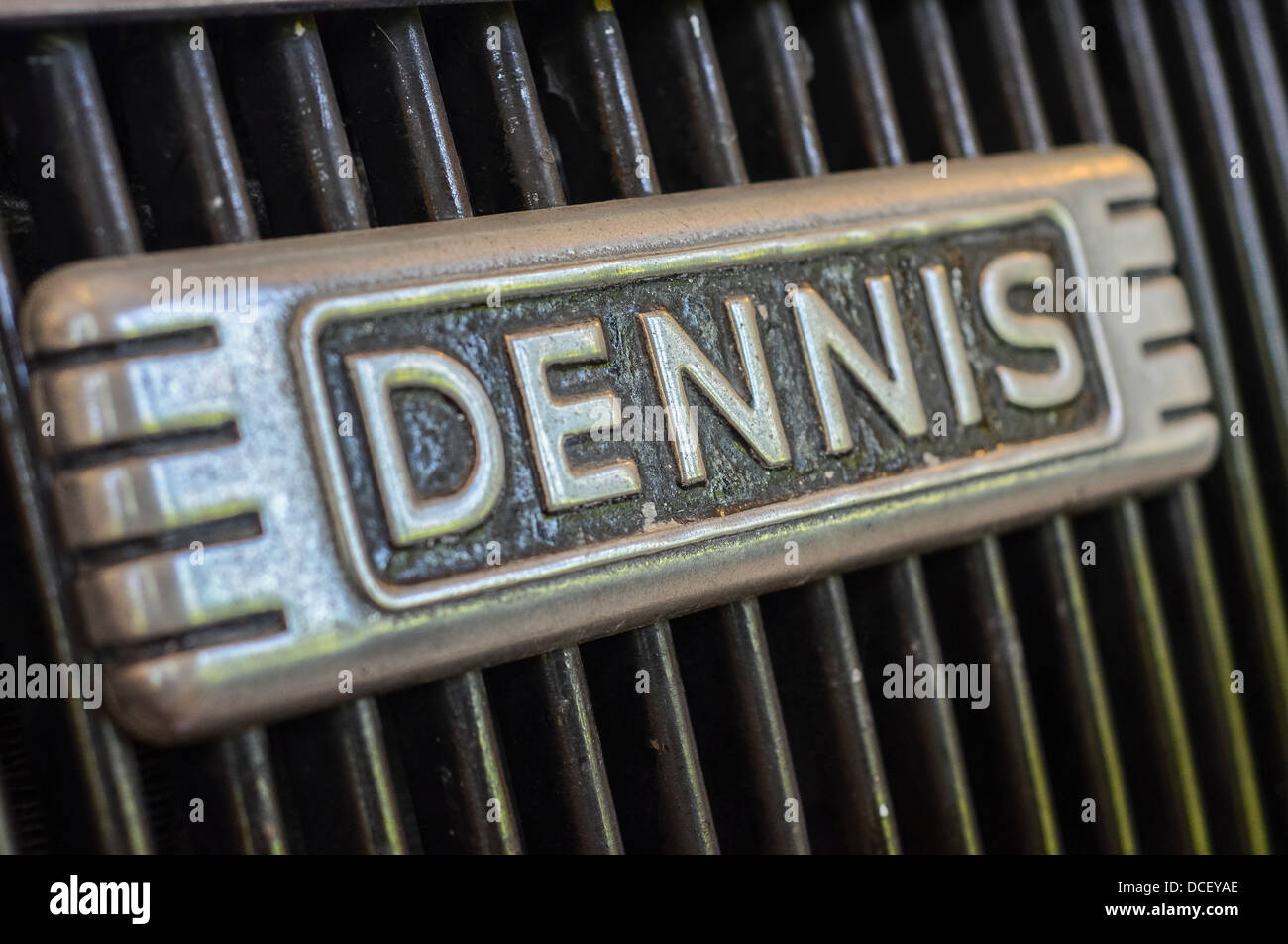 Old Dennis Sign Stock Photo - Alamy