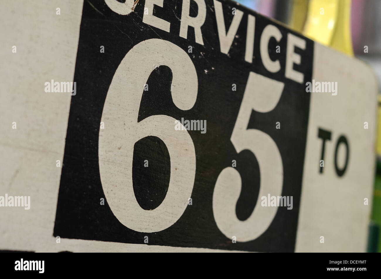 Number five bus hi-res stock photography and images - Alamy