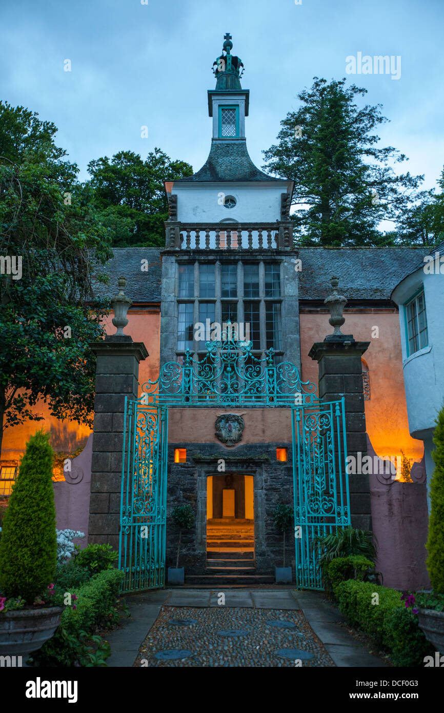 Portmeirion, The Village in the 1960's Spy Drama The Prisoner Stock ...