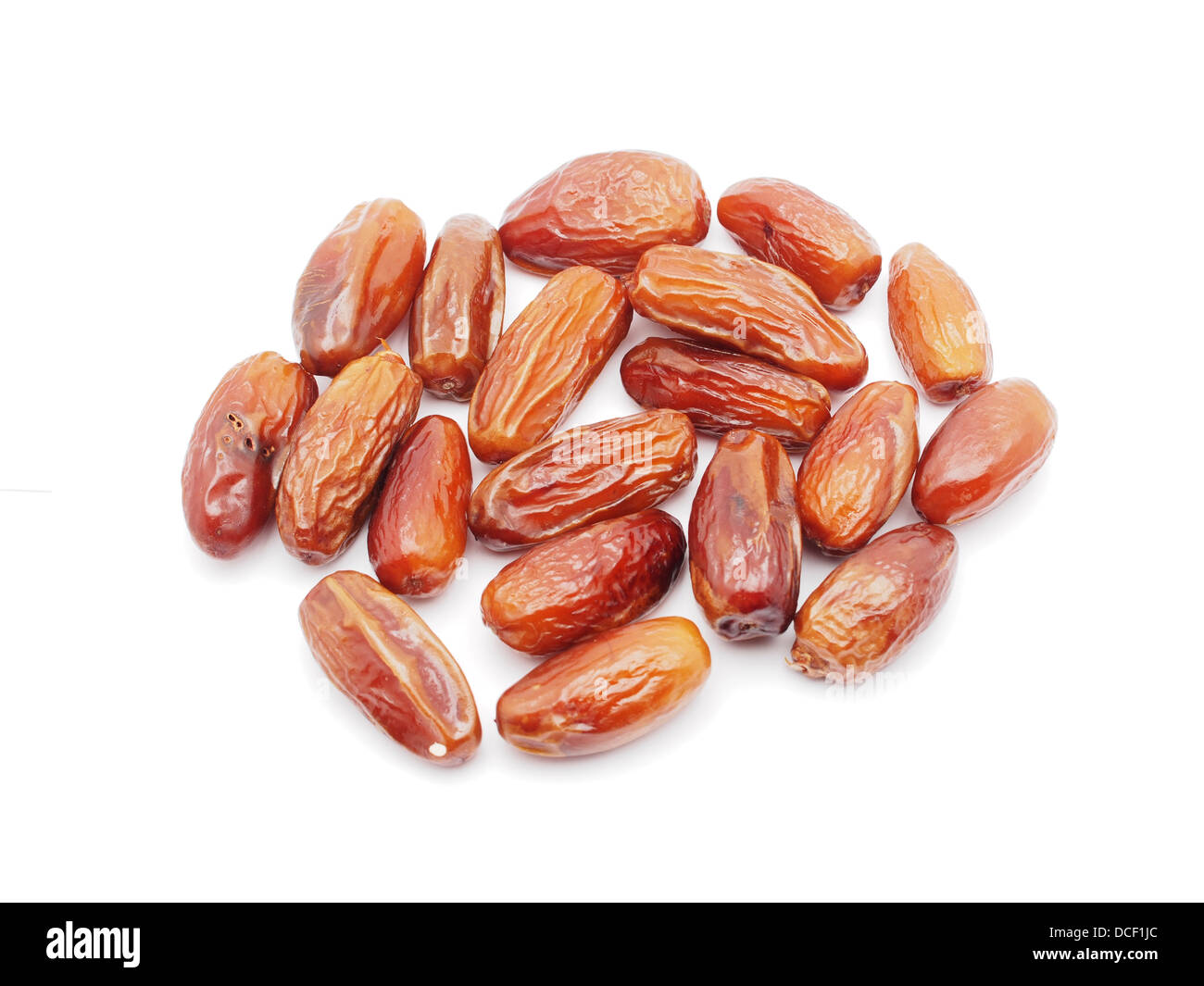 Dates on a white background Stock Photo - Alamy