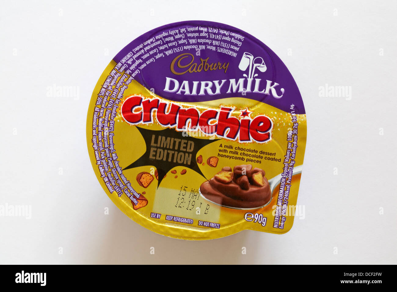 limited edition Cadbury Dairy Milk Crunchie a milk chocolate dessert ... limited edition Cadbury Dairy Milk Crunchie a milk chocolate dessert ...
