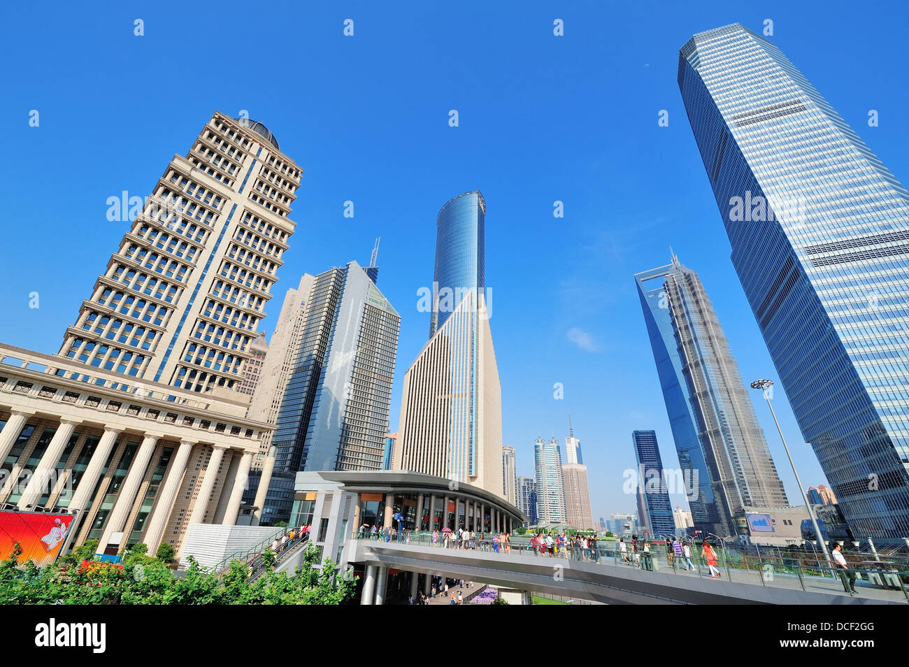 Shanghai urban architecture and skyline Stock Photo - Alamy
