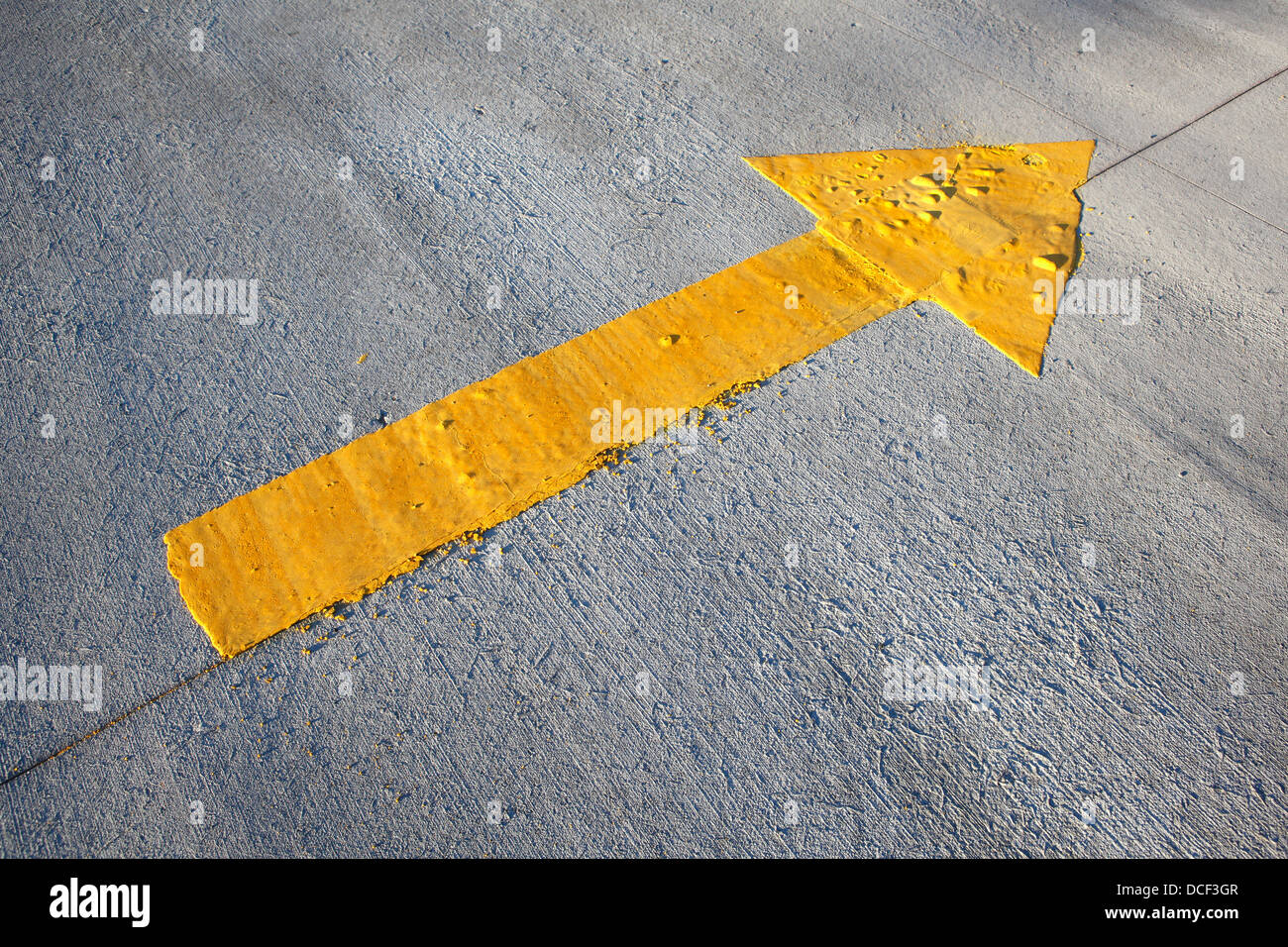 Road Markings Arrow Stock Photos & Road Markings Arrow Stock Images - Alamy