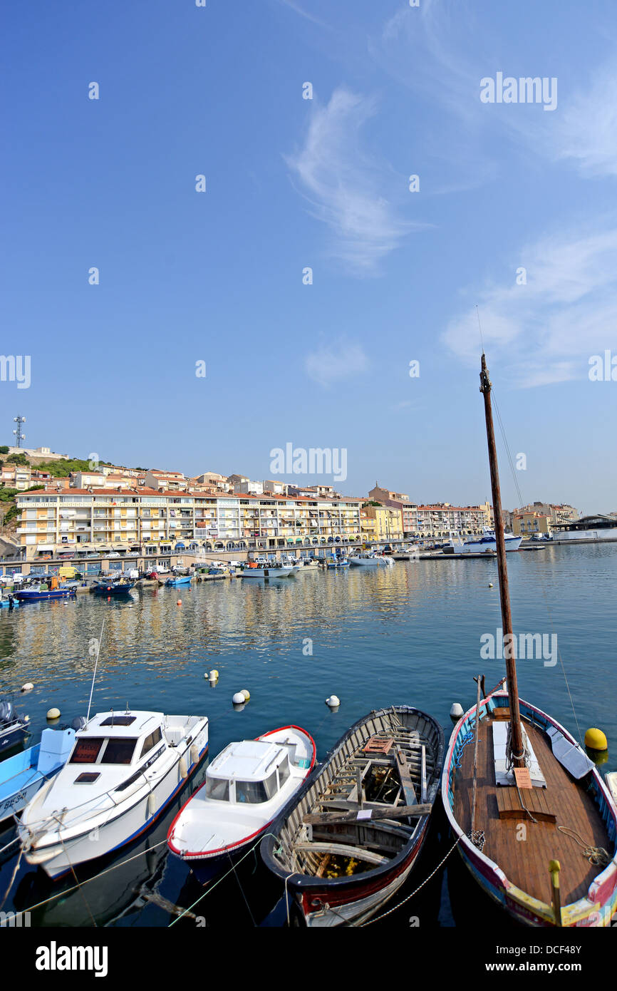 The port of Sete Hérault Languedoc-Roussillon France Stock Photo - Alamy