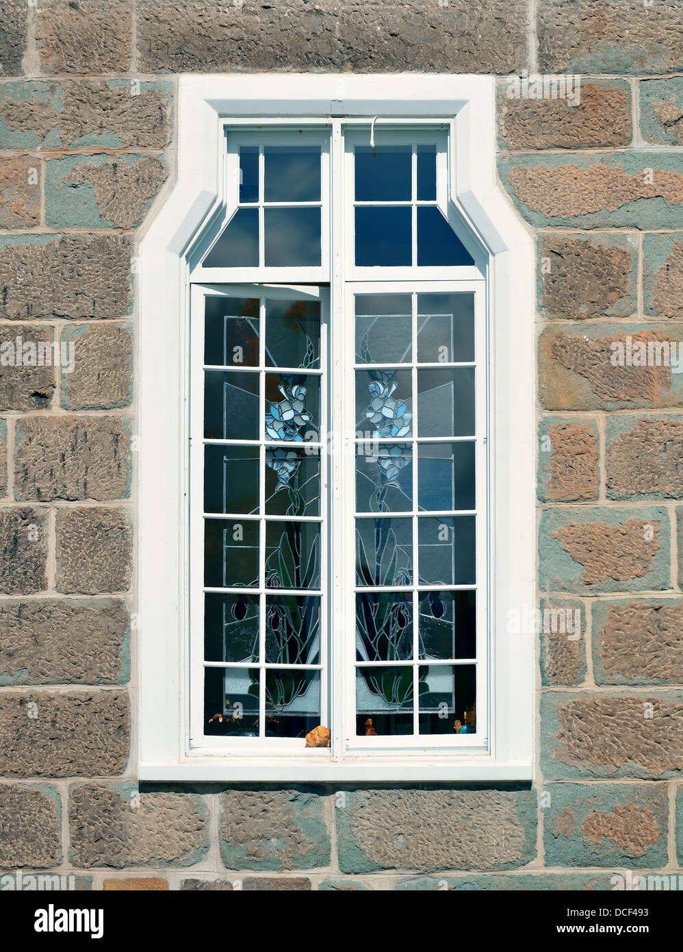 Ancient window of old building in Quebec City Stock Photo - Alamy