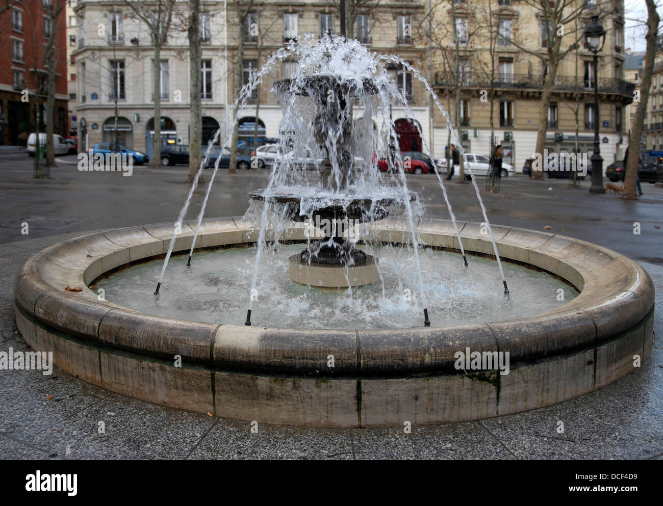 Fountain place monge in paris hi-res stock photography and images - Alamy