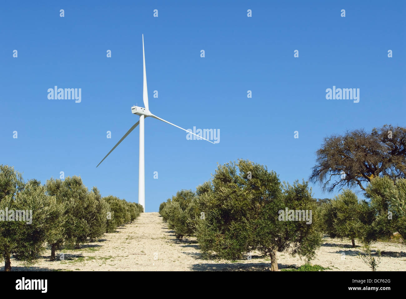 Wind Turbines, Andalucia, Spain Stock Photo - Alamy