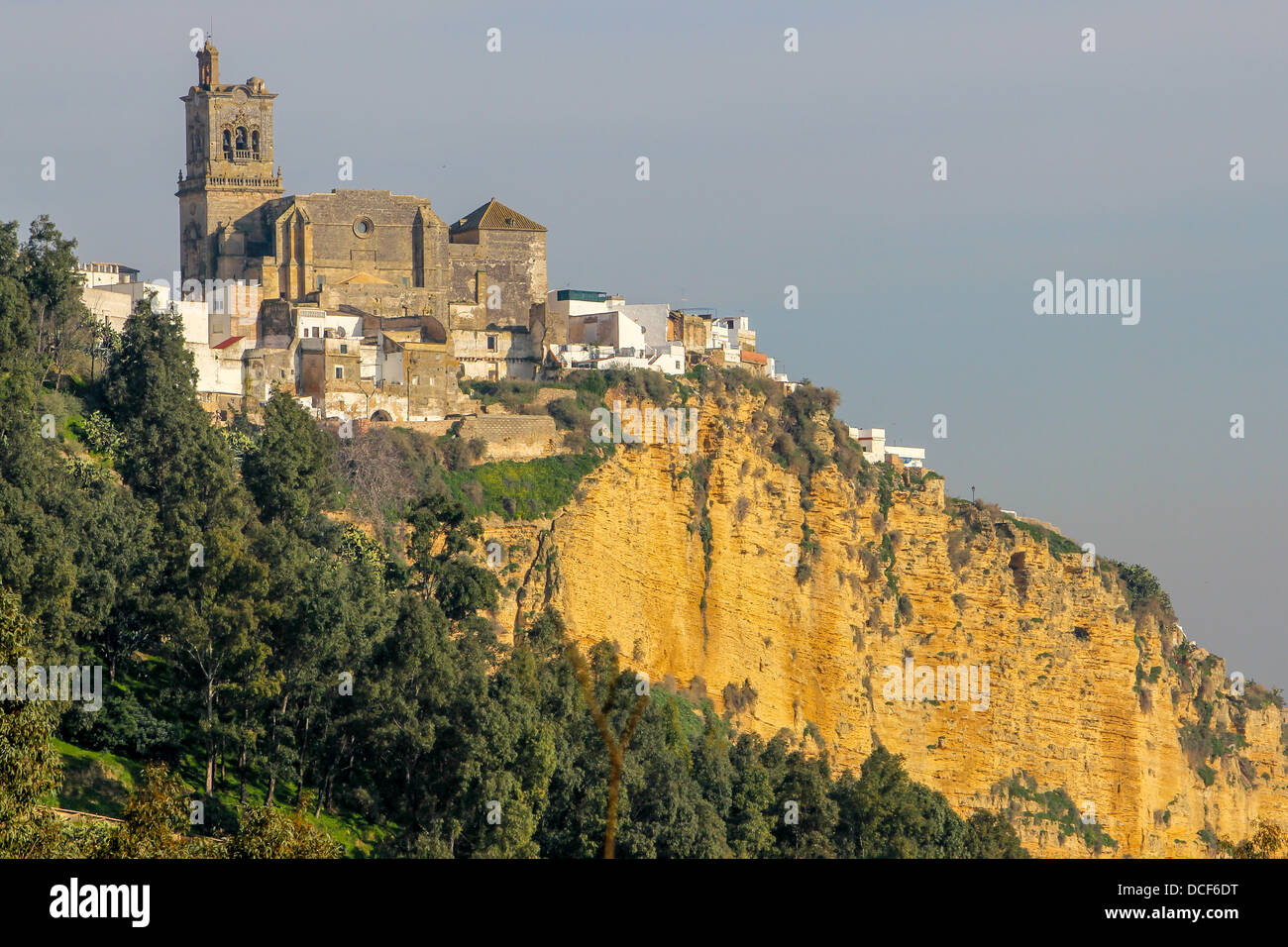 Arcos de la Frontera, one of the beautiful white towns (pueblos blancos ...