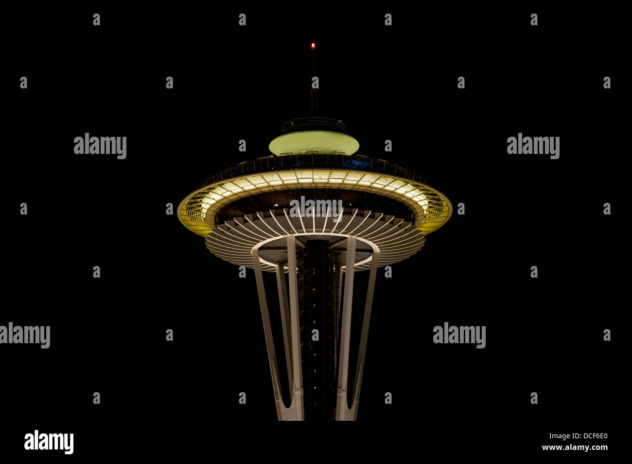 2009 HISTORICAL SPACE NEEDLE TOWER (©JOHN GRAHAM & CO 1961) SEATTLE ...