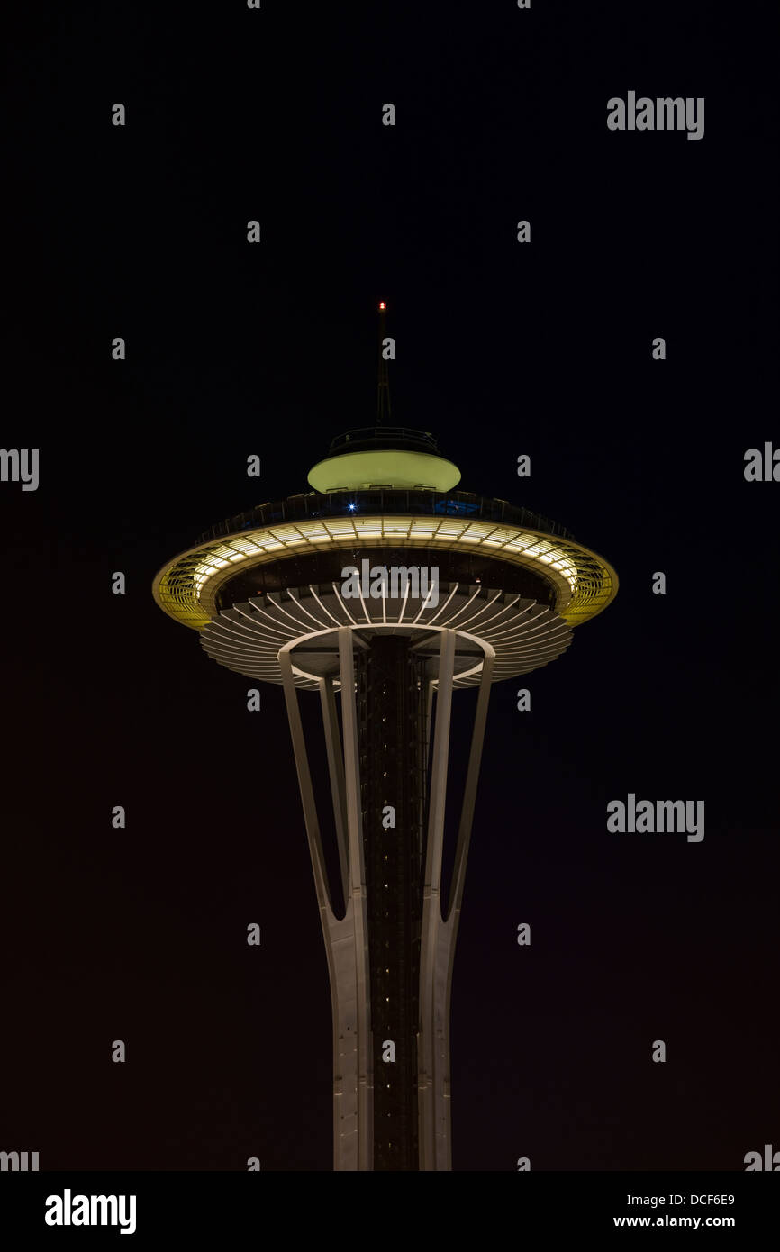 2009 HISTORICAL SPACE NEEDLE TOWER (©JOHN GRAHAM & CO 1961) SEATTLE ...