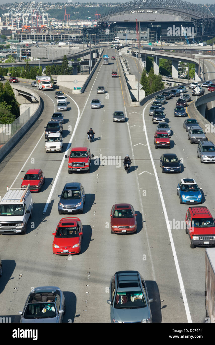 2009 HISTORICAL TRAFFIC INTERSTATE 90 SEATTLE WASHINGTON STATE USA ...