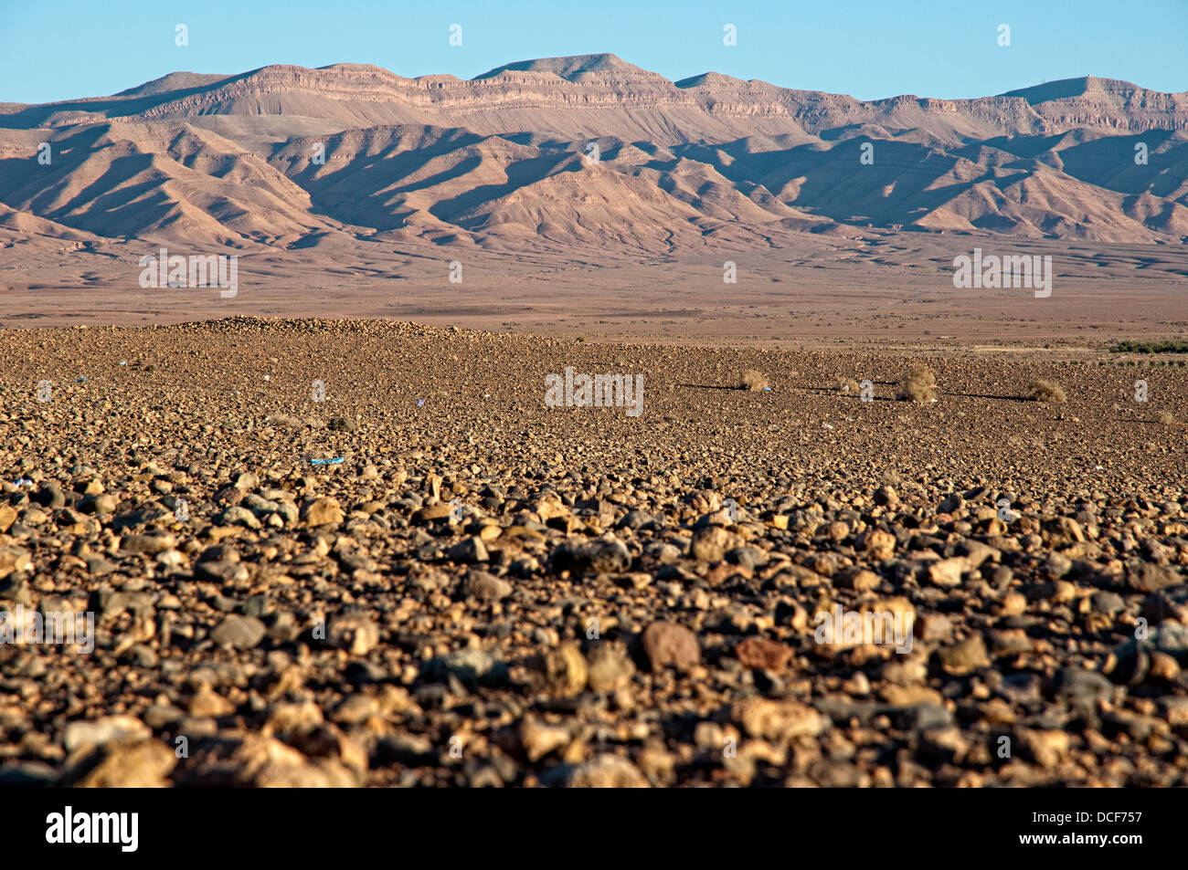 Desert landscape in Er Rachidia, Morocco Stock Photo - Alamy