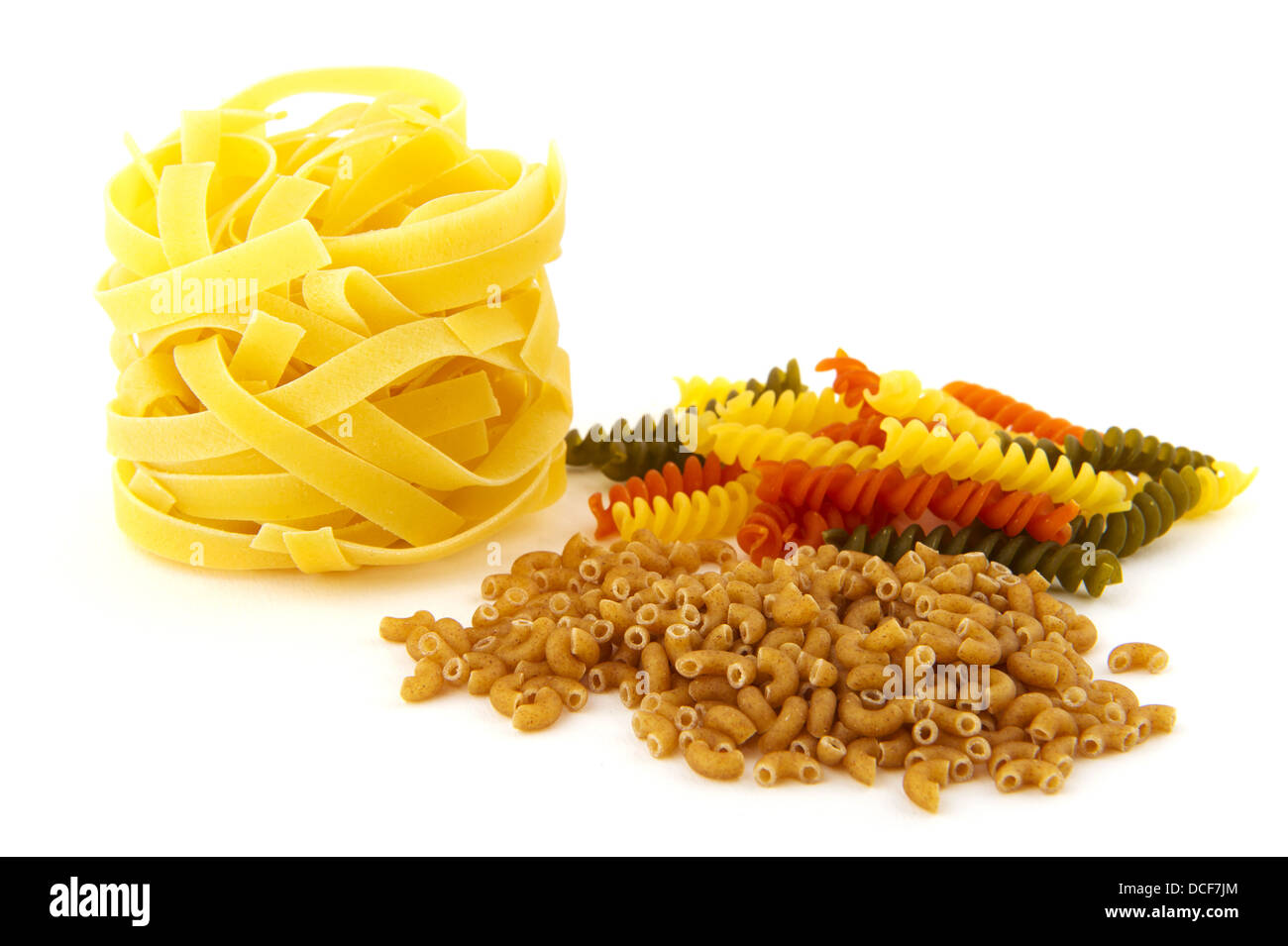 Fusili pasta Cut Out Stock Images & Pictures - Alamy