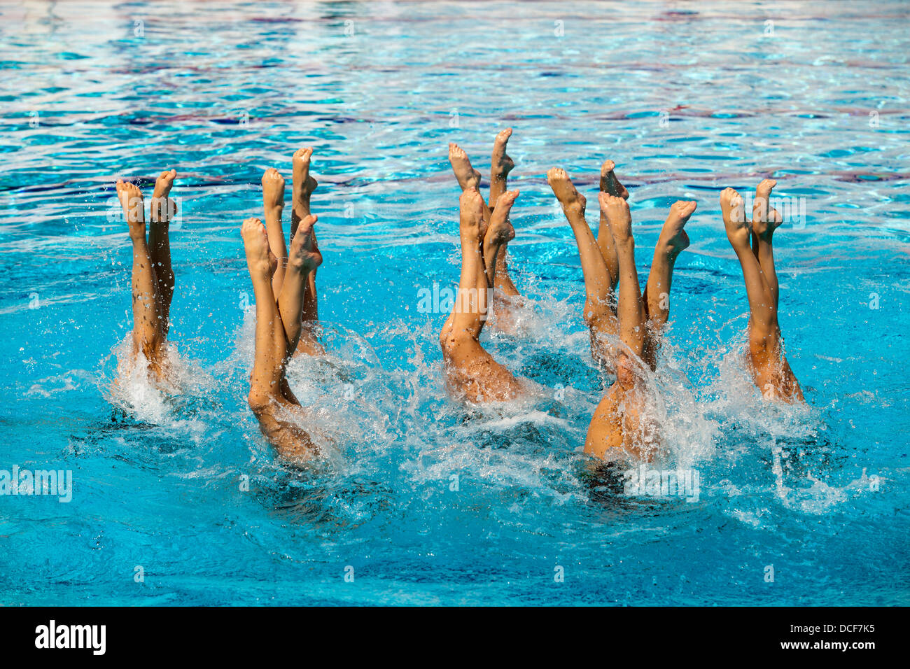 Synchronized Swimming Feet High Resolution Stock Photography and Images ...