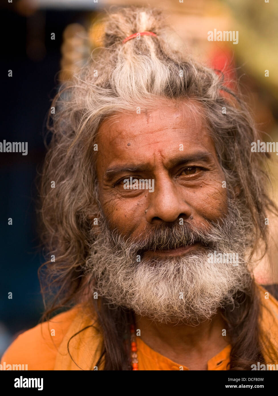 Old Hindu Man; Varanasi,India Stock Photo - Alamy