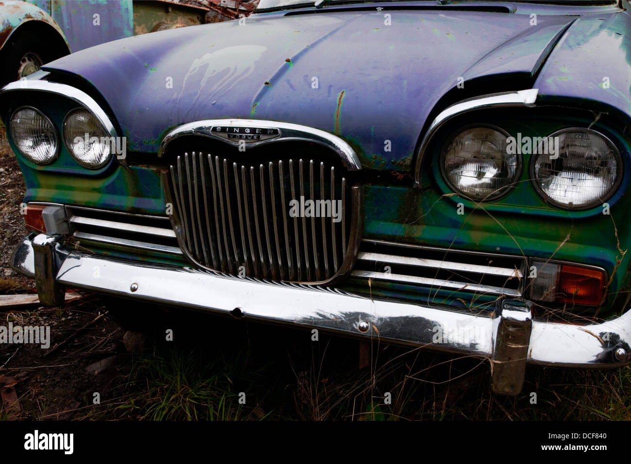 Singer Motor Car Stock Photo - Alamy
