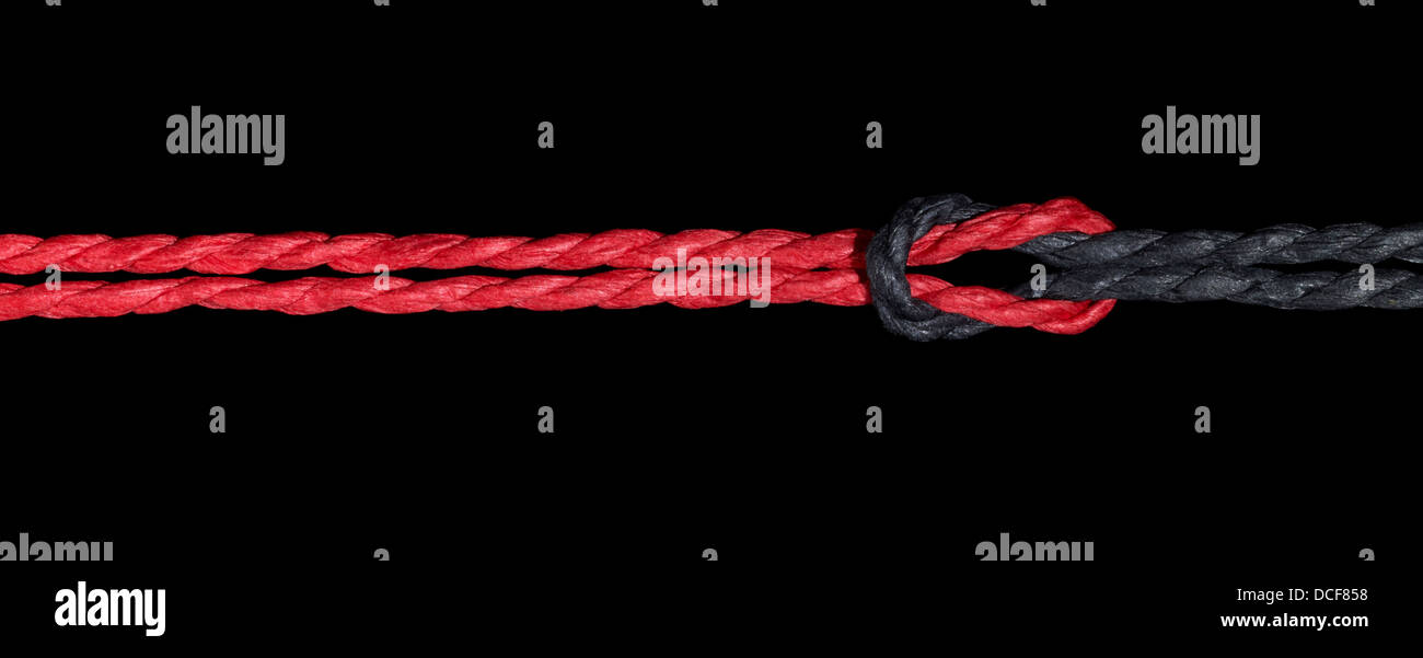 Knotted together hi-res stock photography and images - Alamy