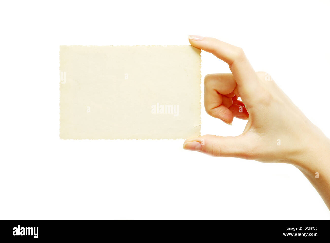 card in hand Stock Photo - Alamy