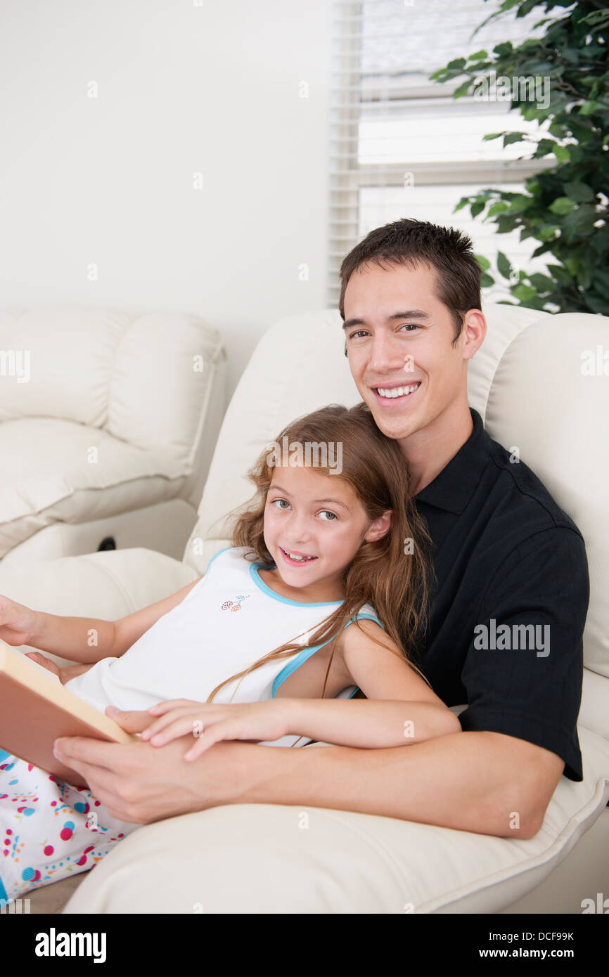 A Father And Daughter Stock Photo - Alamy
