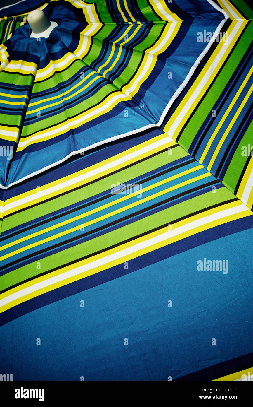 umbrella at tropical beach Stock Photo - Alamy