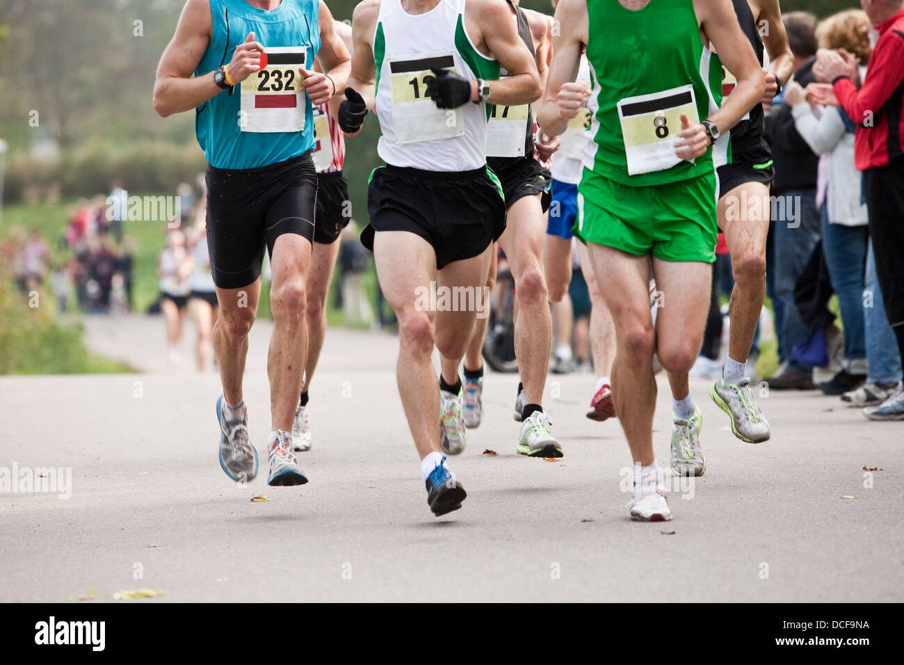 Marathon runners city life hi-res stock photography and images - Alamy