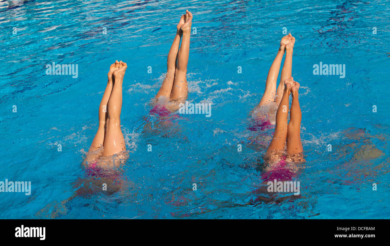 Synchronized Swimming Feet High Resolution Stock Photography and Images - Alamy