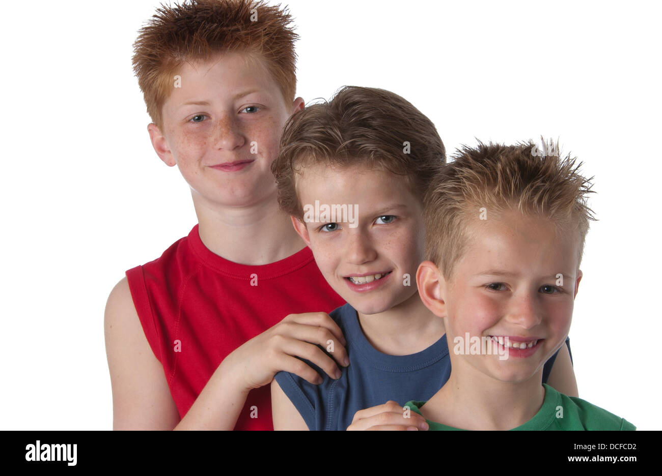 Boys portrait studio hi-res stock photography and images - Alamy