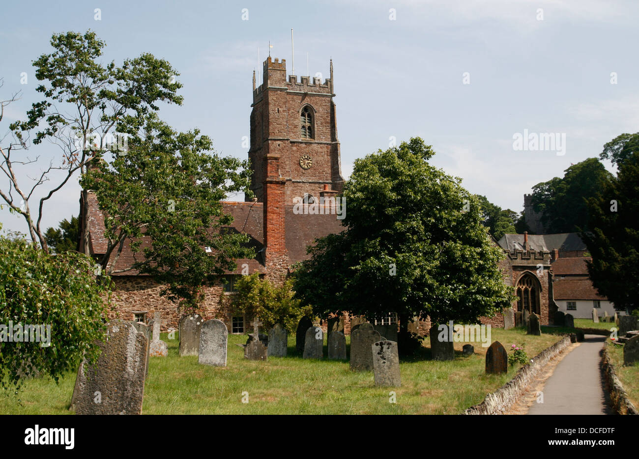 Dunster church hi-res stock photography and images - Alamy