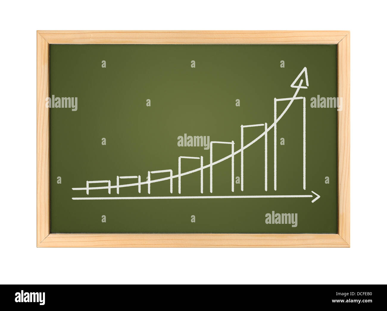 Board chart graph statistics presentation Cut Out Stock Images ...