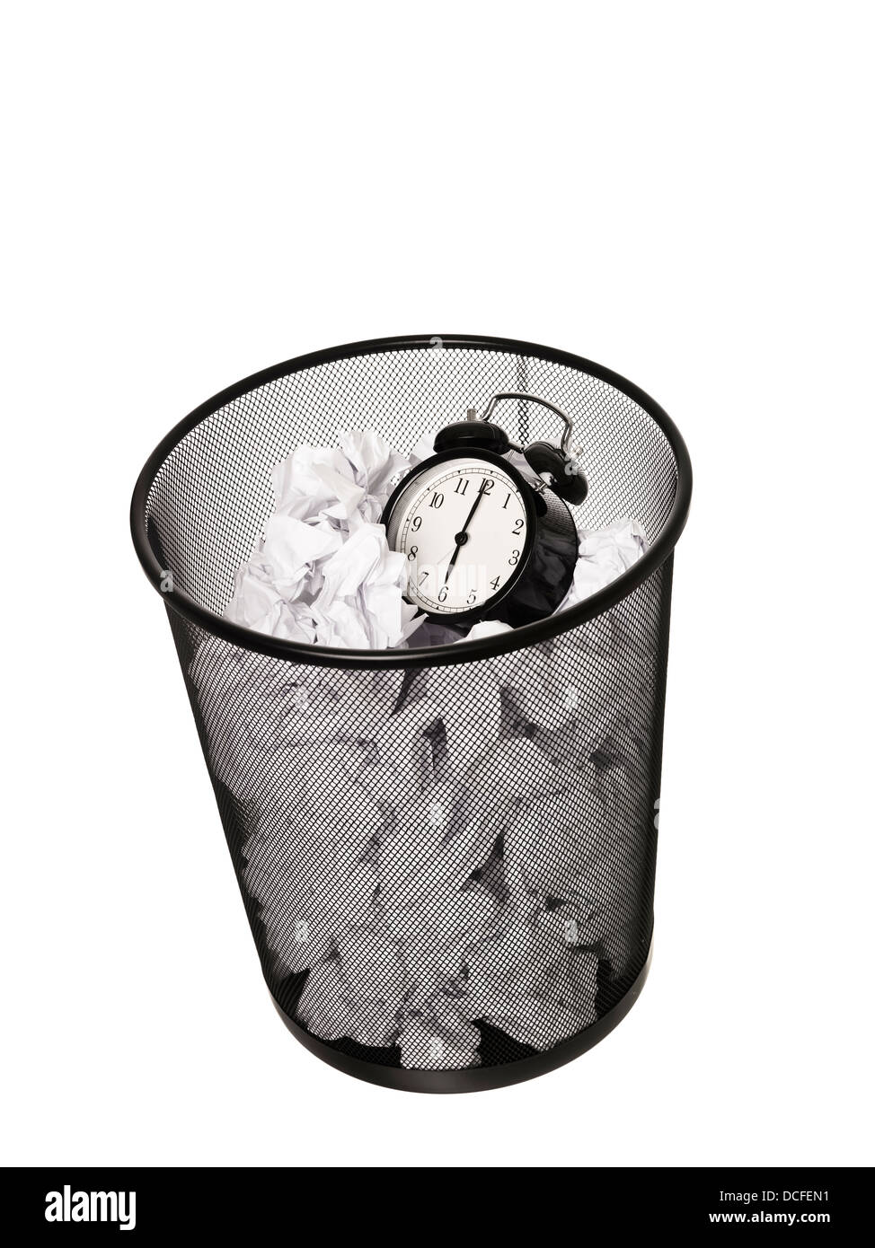 Time flies clock Cut Out Stock Images & Pictures - Alamy