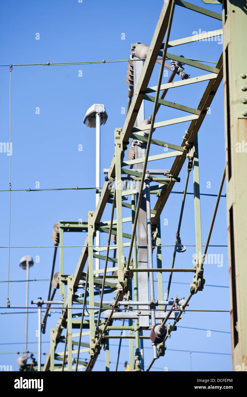 Hight Voltage Line Stock Photo - Alamy