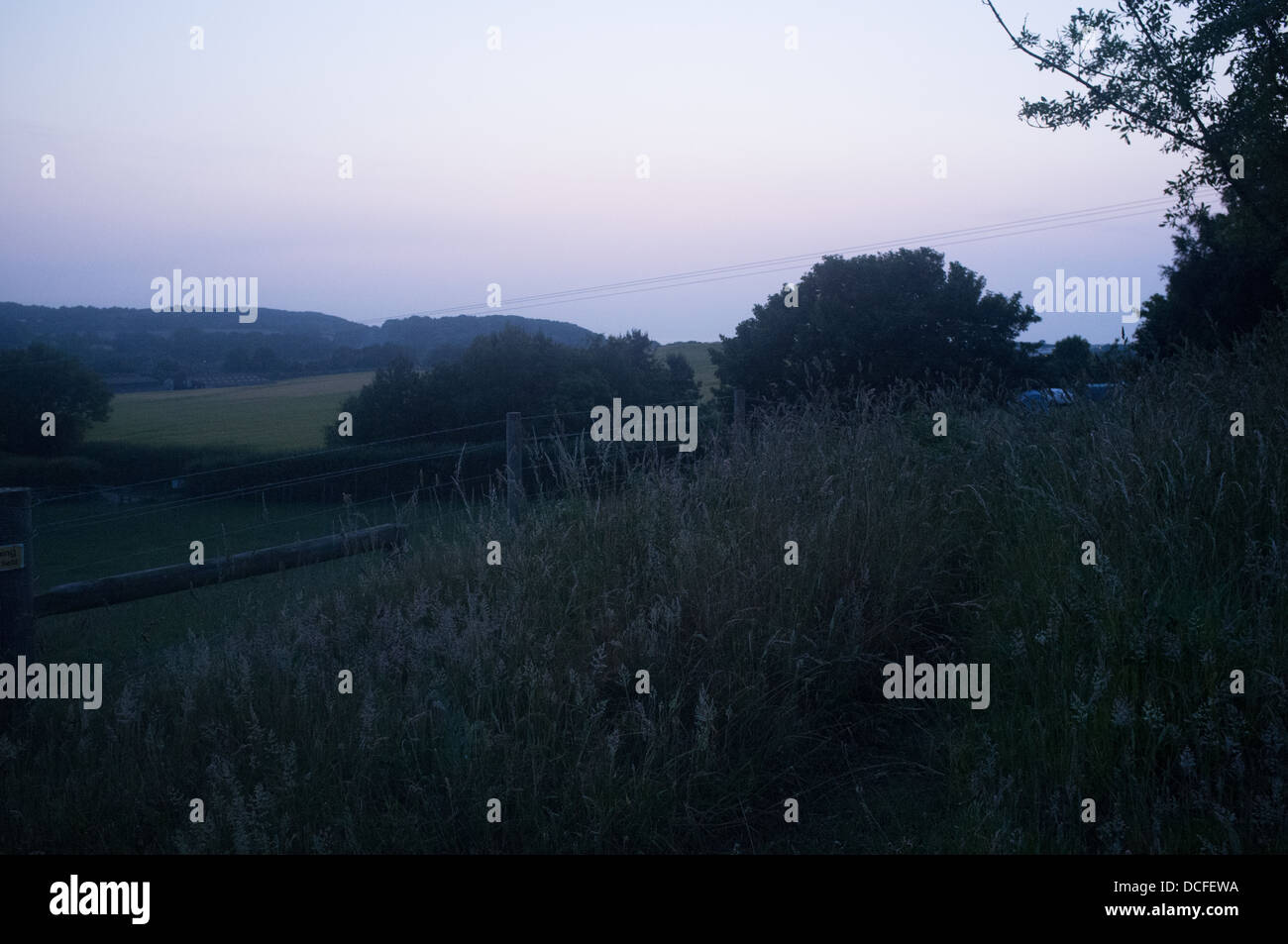 An early evening landscape hi-res stock photography and images - Alamy
