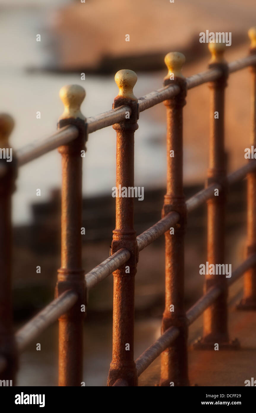 Handrail railing hi-res stock photography and images - Alamy