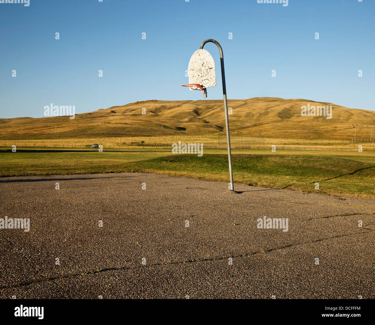 Rural basketball field hi-res stock photography and images - Alamy