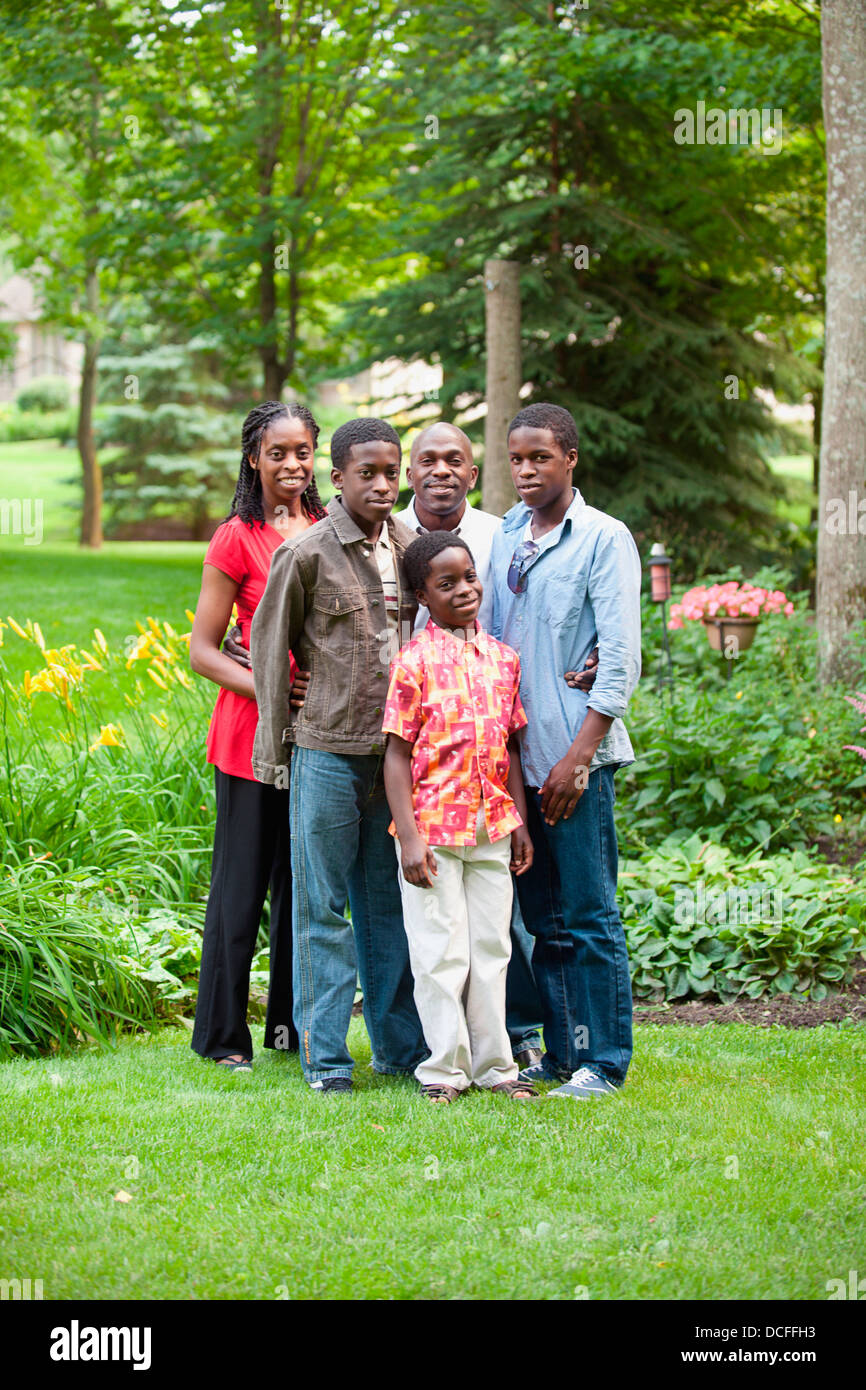 A Family Portrait Stock Photo - Alamy
