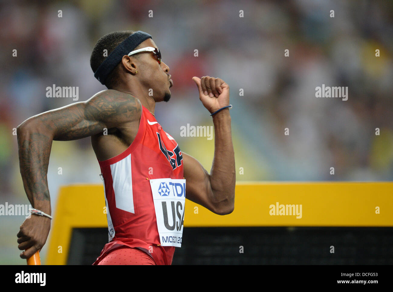 Mens 4x400m relay hi-res stock photography and images - Alamy