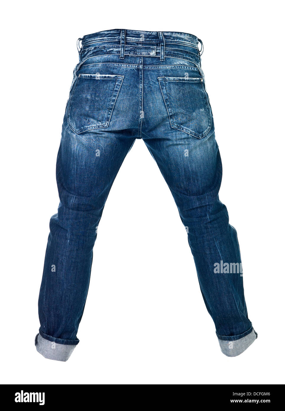 Old worn out jeans Cut Out Stock Images & Pictures - Alamy