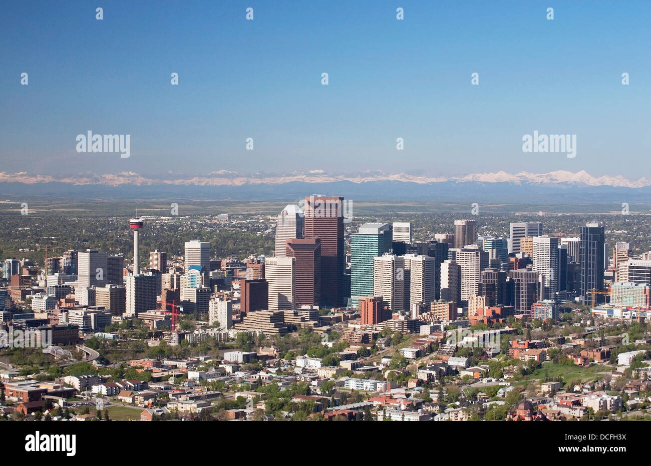 Downtown calgary mountain hi-res stock photography and images - Alamy