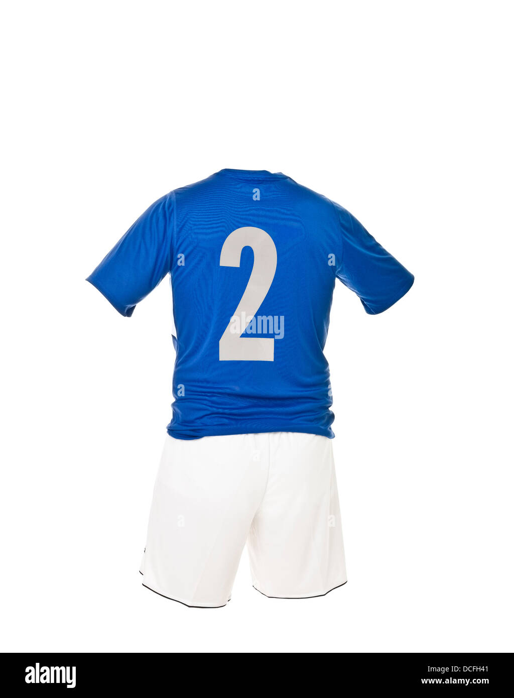 Football shirt with number 2 Stock Photo - Alamy