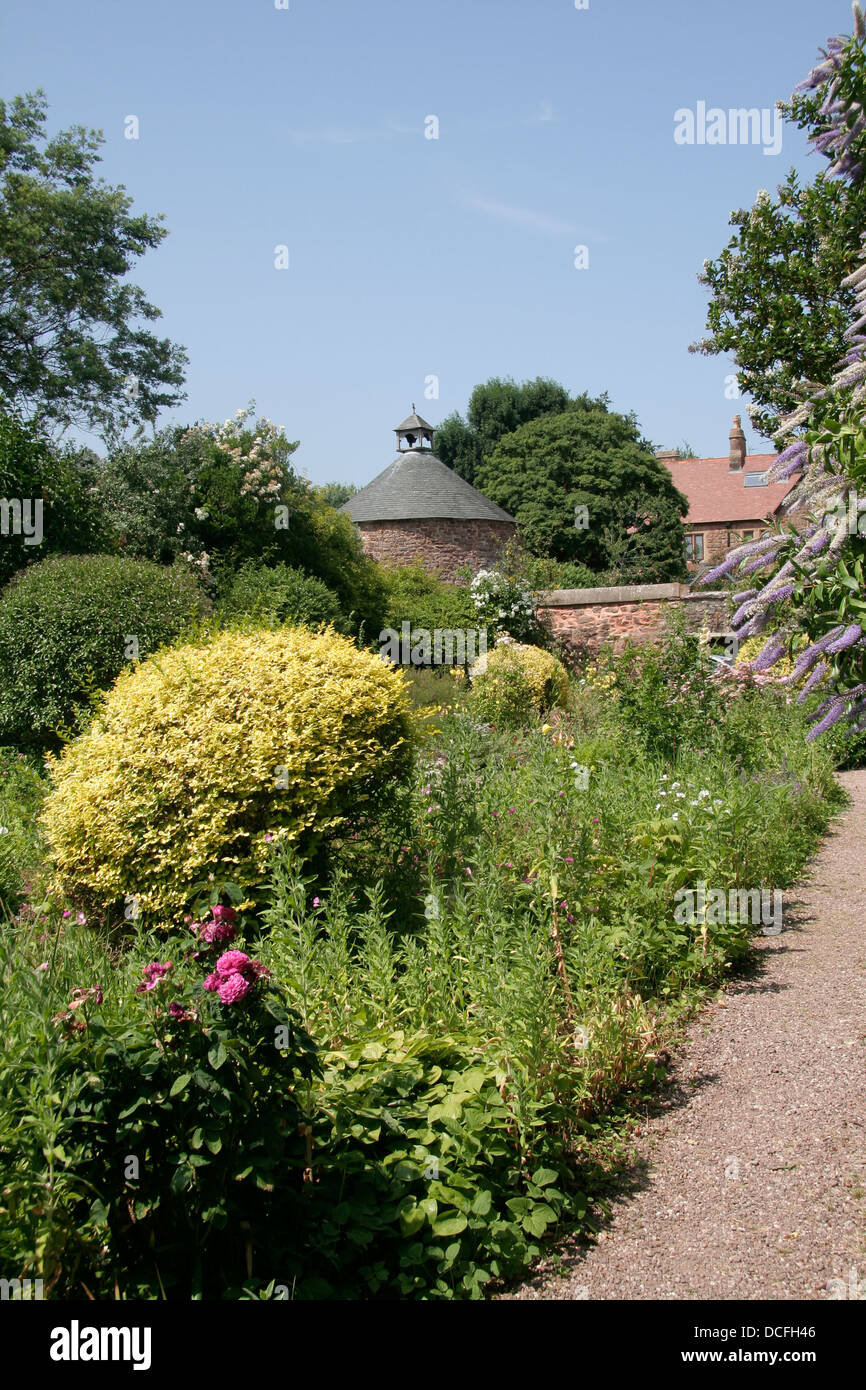 Monastic Dovecote and Memorial Gardens Dunster Somerset England UK ...