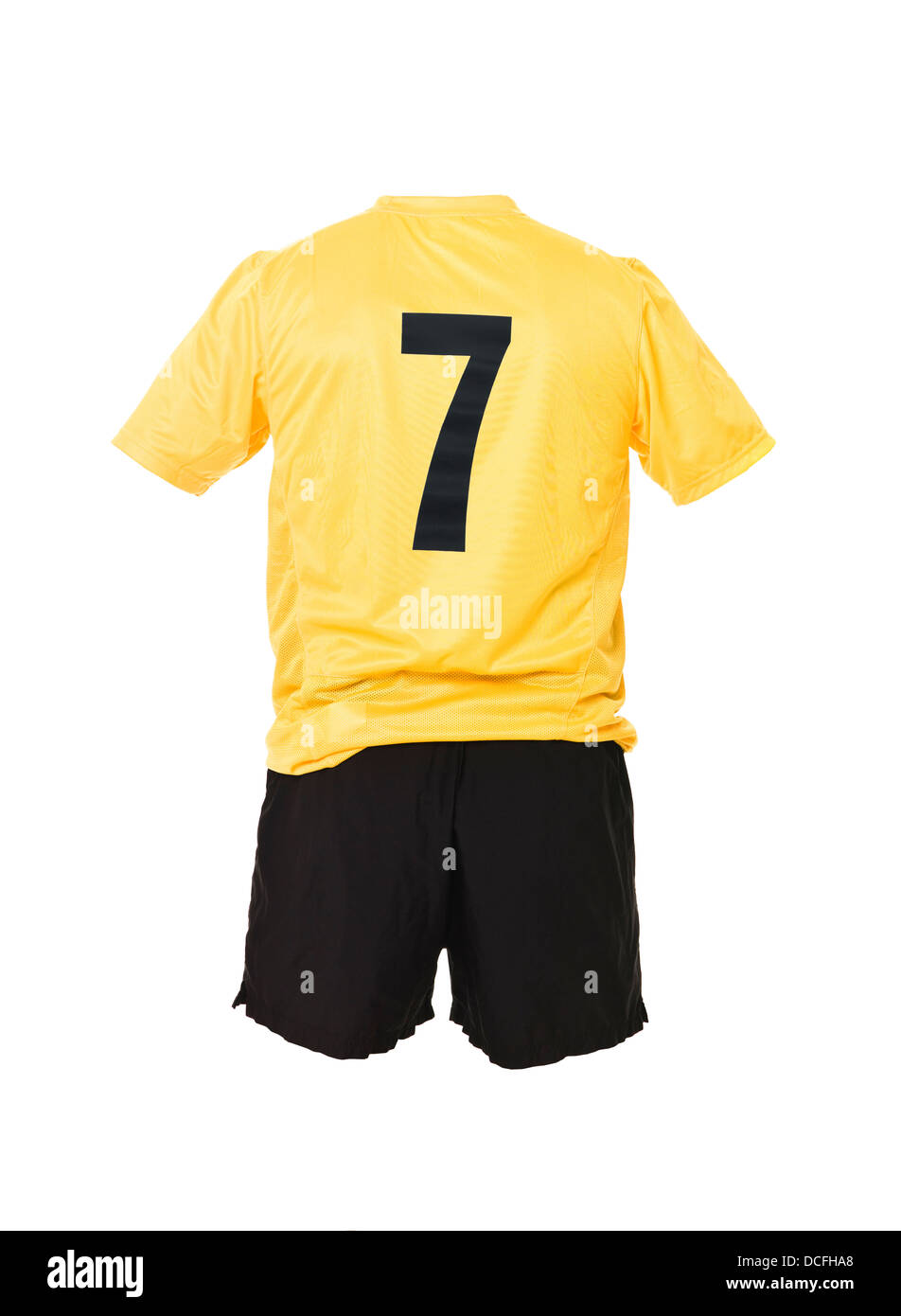 Football shirt with number 7 Stock Photo - Alamy