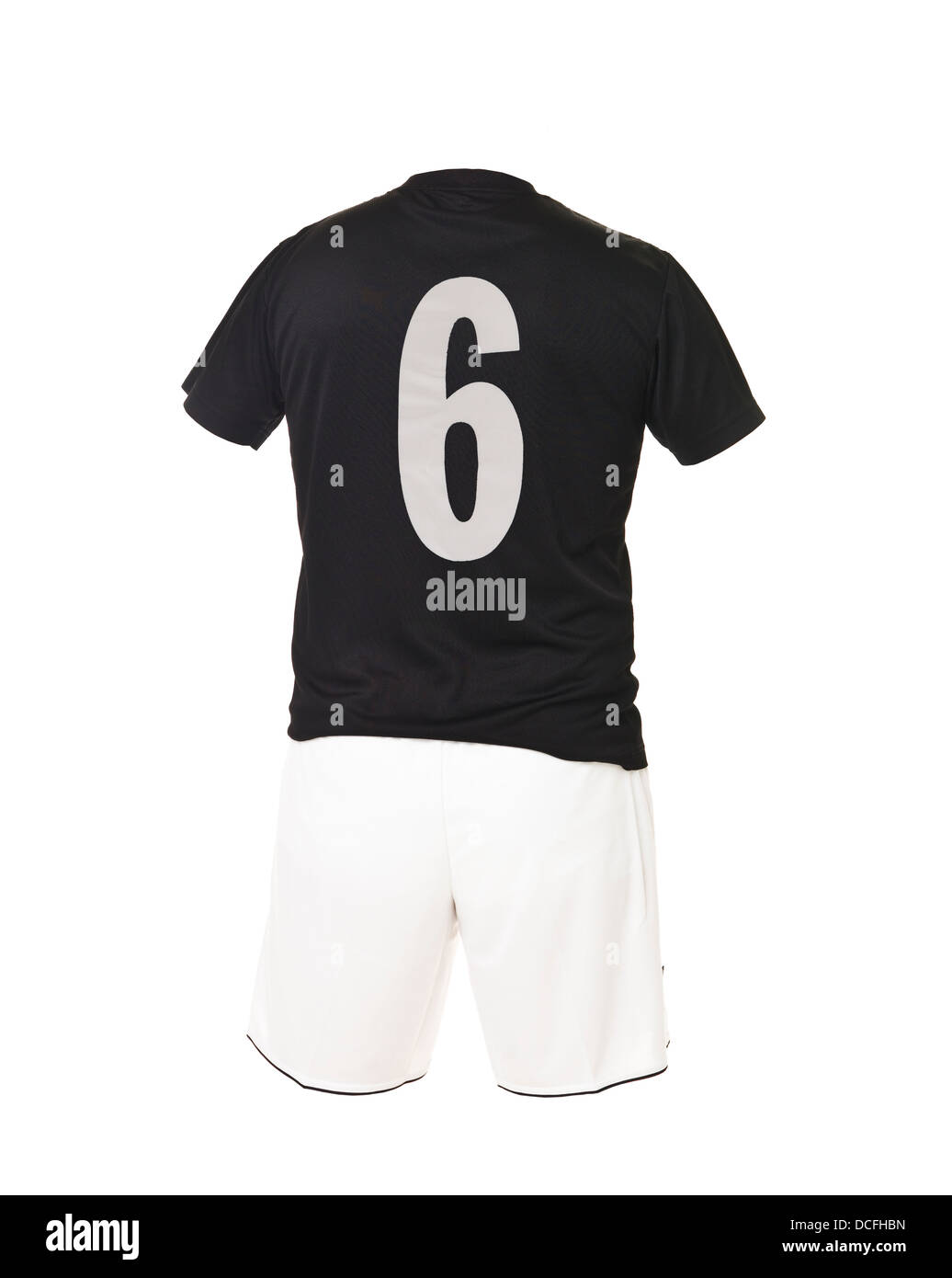 Football shirt with number 6 Stock Photo - Alamy