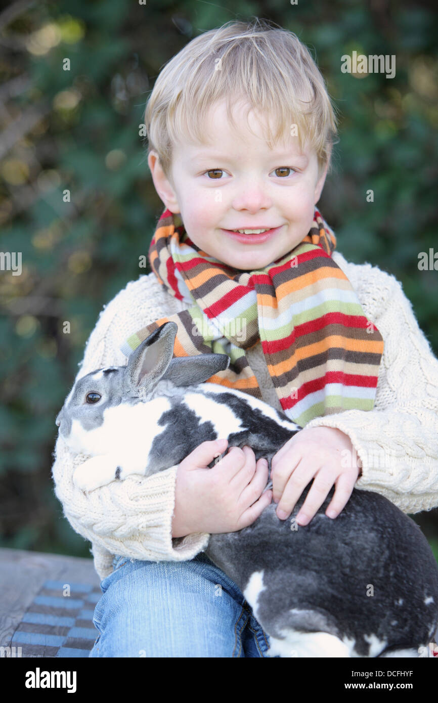 Front facing rabbit hi-res stock photography and images - Alamy