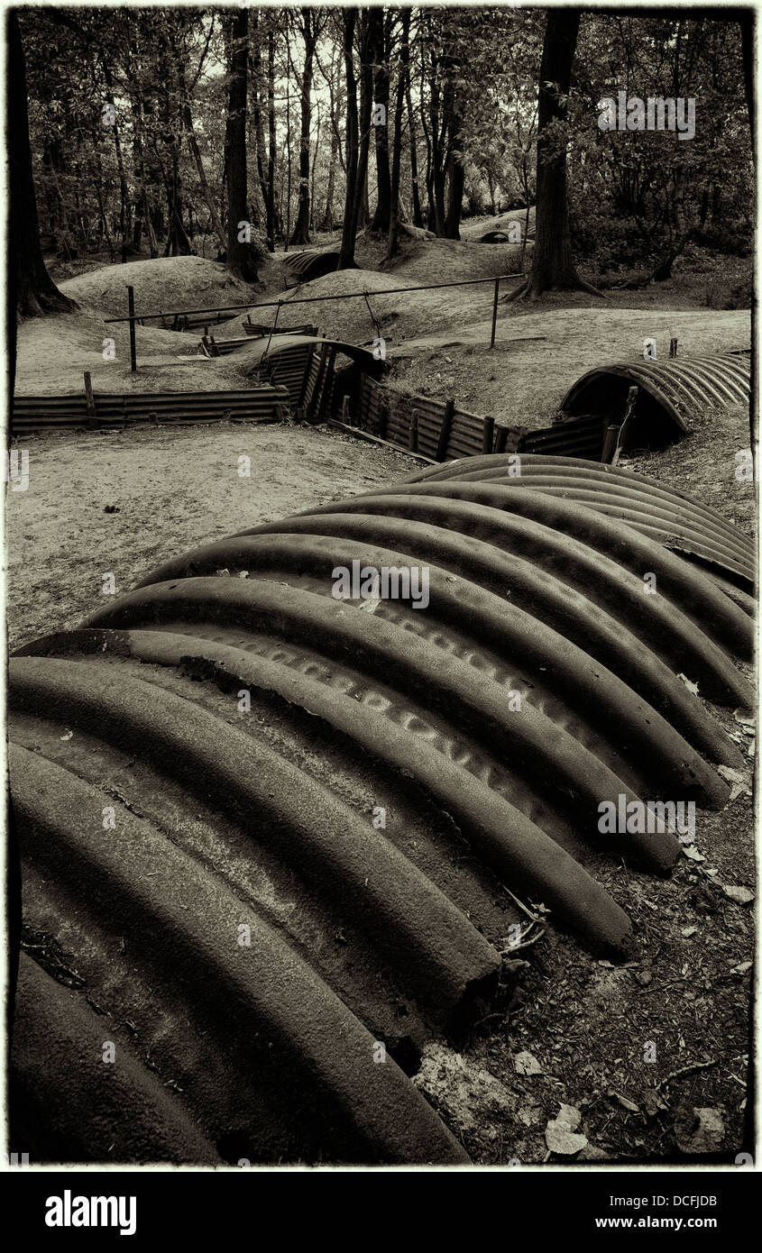 Ww1 trenches hi-res stock photography and images - Alamy