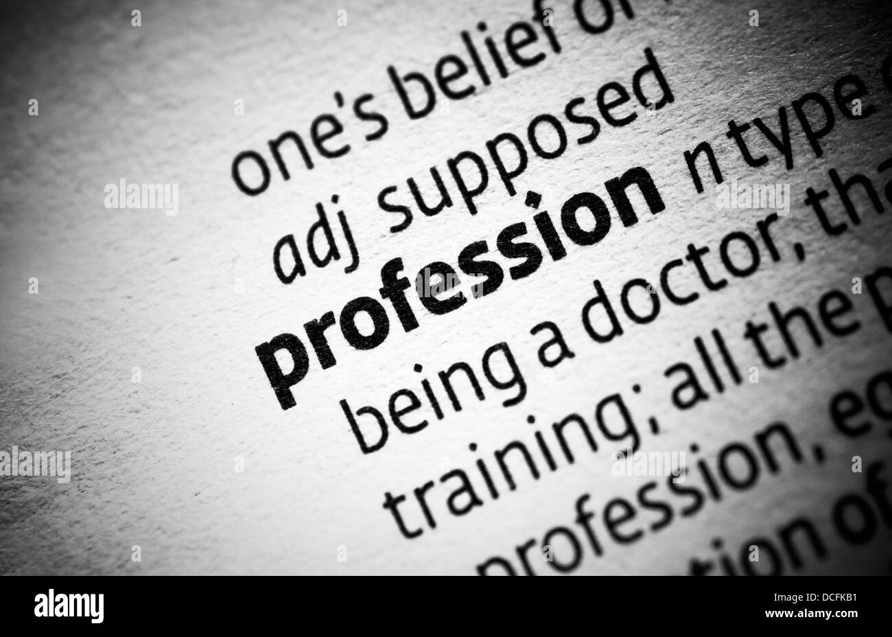 Profession employee Black and White Stock Photos & Images - Alamy