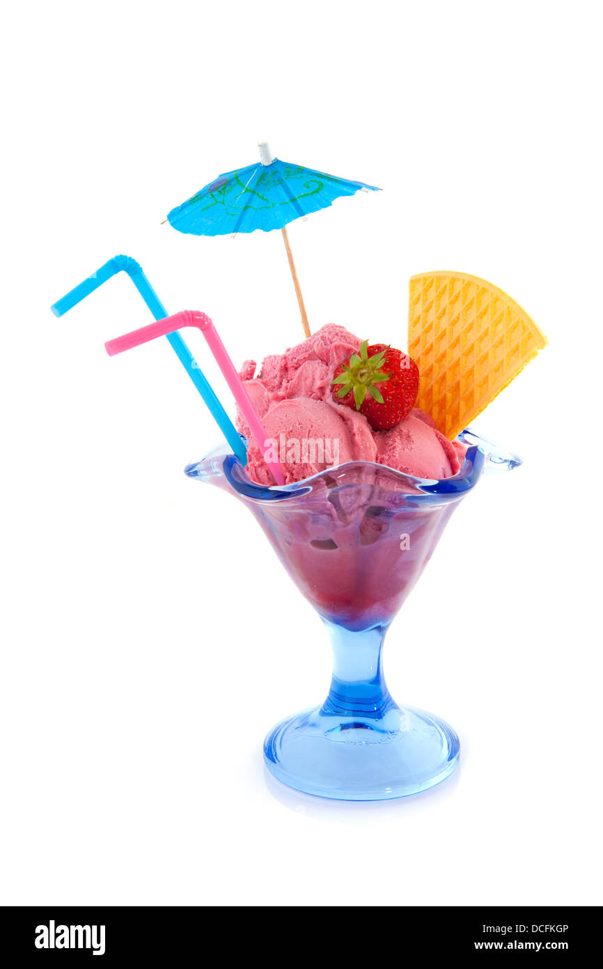 Pink icecream hi-res stock photography and images - Alamy