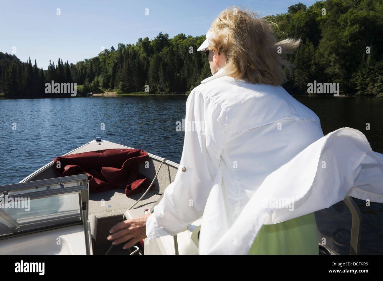 Woman Boating High Resolution Stock Photography and Images - Alamy